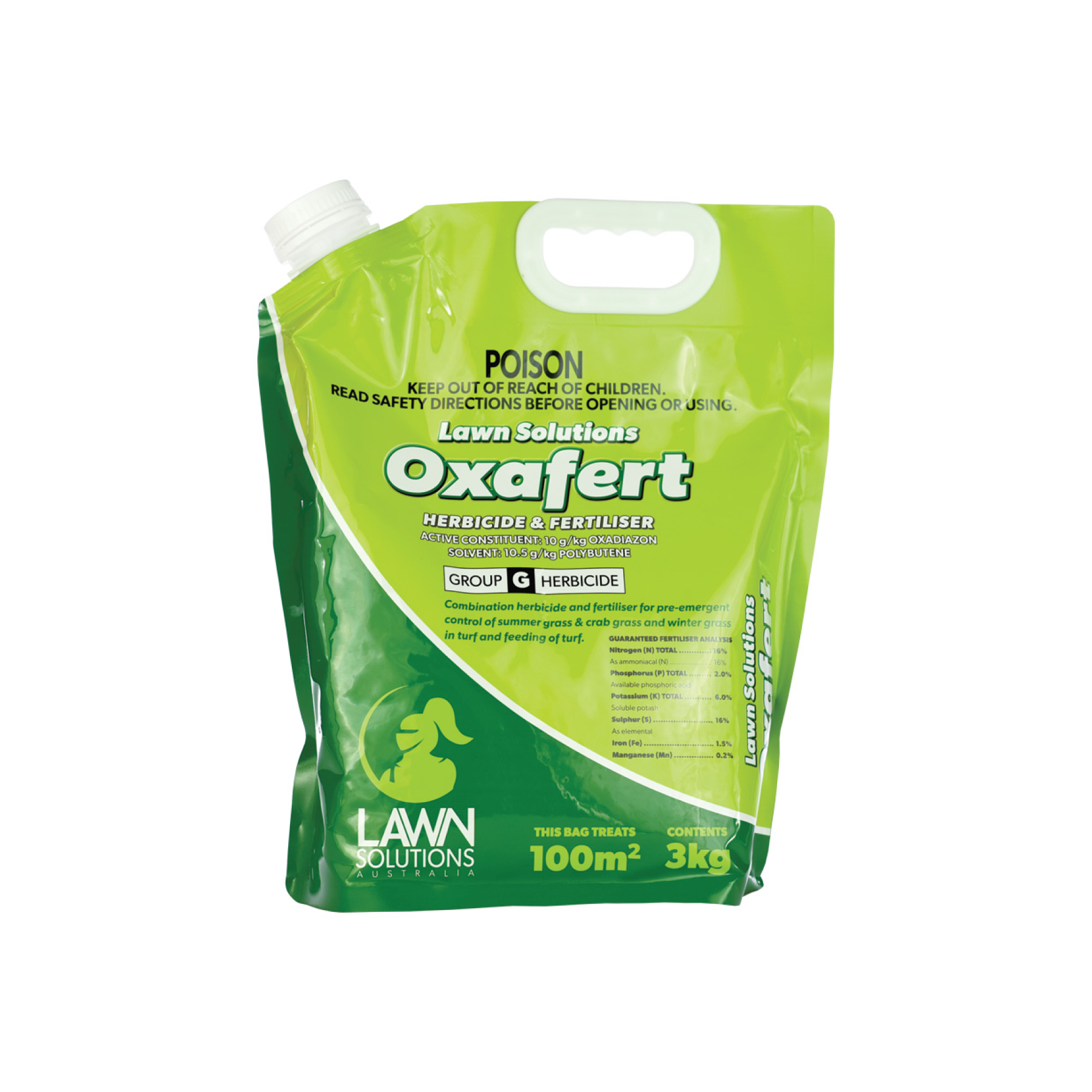 Lawn Solutions OxaFert - Herbicide & Fertilizer